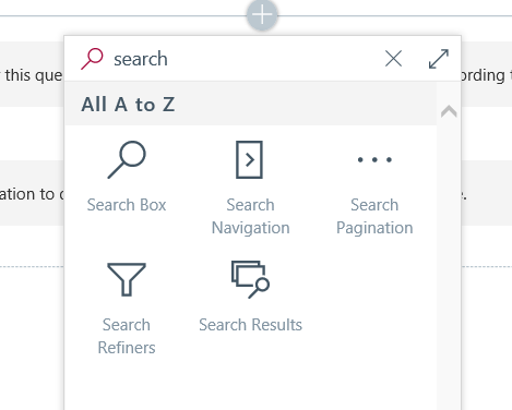Search Vertical Web Part · Issue #169 · pnp/sp-dev-solutions · GitHub