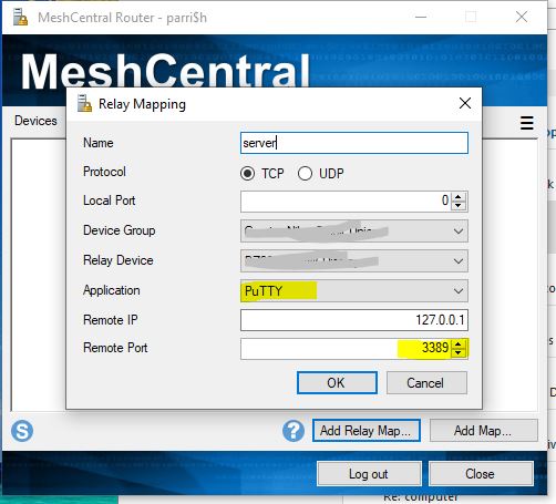 MeshRouter Relay Map mapping issue · Issue #2344 · Ylianst/MeshCentral · GitHub