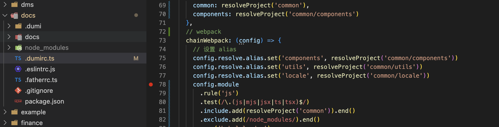 在dumi 项目如何编辑 APP_ROOT 之外的组件 · Issue #1527 · umijs/dumi · GitHub