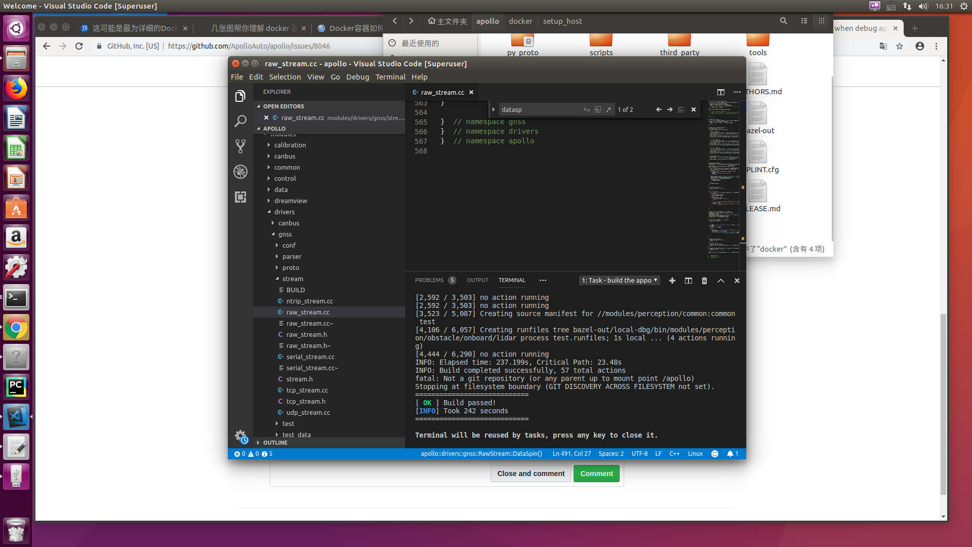 problem when debug apollo using vscode · Issue #8046 · ApolloAuto/apollo · GitHub