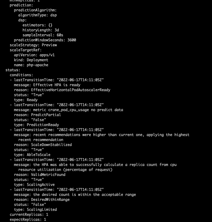 metric crane_pod_cpu_usage no predict data · Issue #366 · gocrane/crane · GitHub
