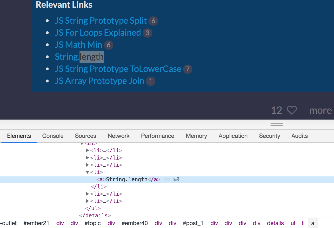 Anchor element missing href attribute in relevant links · Issue #38874 ...