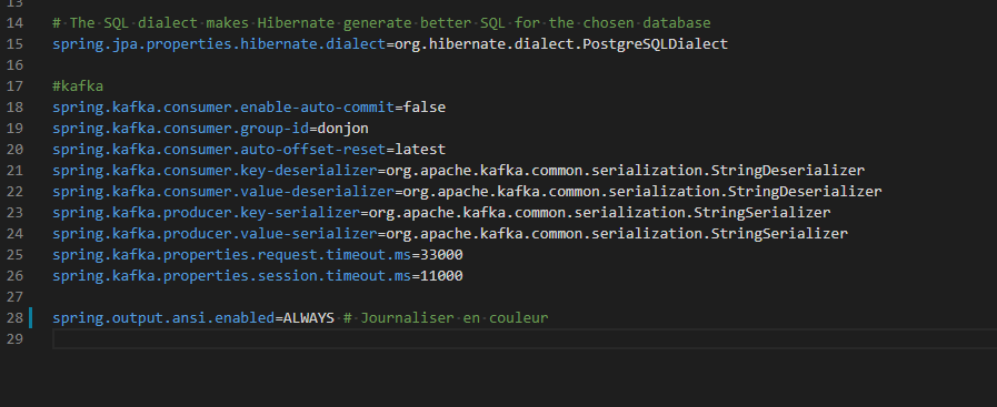 Java .properties files: Considers number sign (hash) as start of comment no matter where it ...