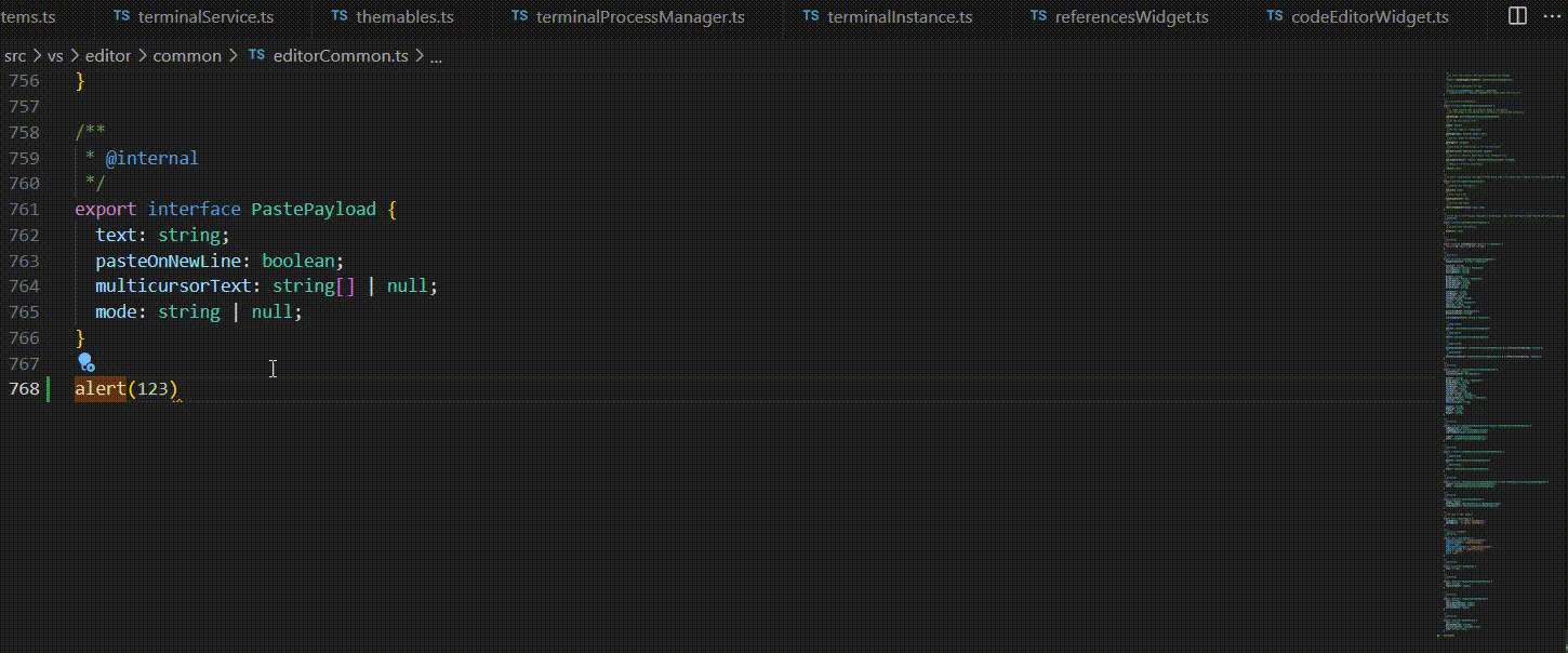 Zonewidget Display Position Incorrect · Issue 182702 · Microsoftvscode · Github