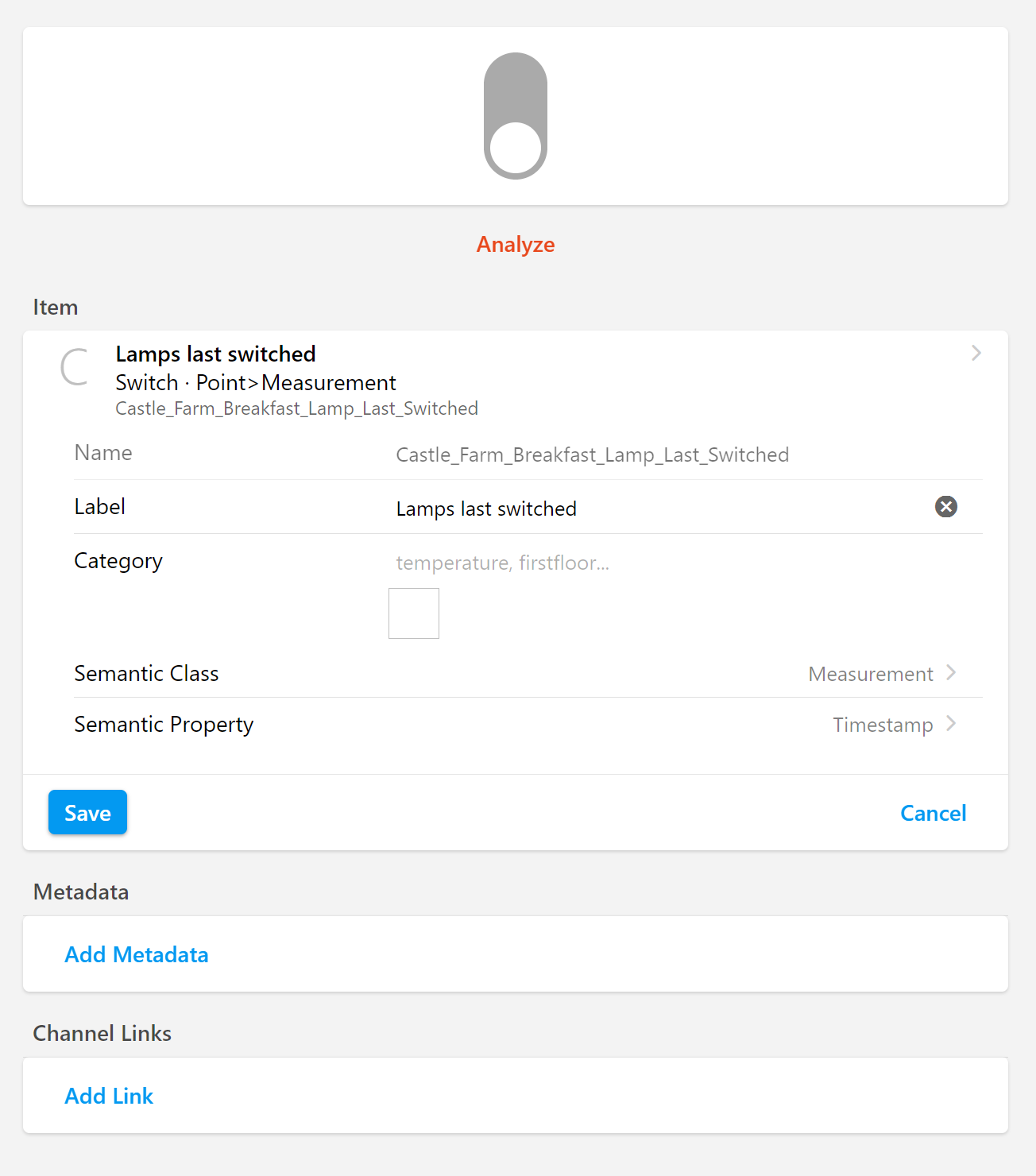 Settings point/Item link does not save profiles when adding and all profiles are not shown when ...