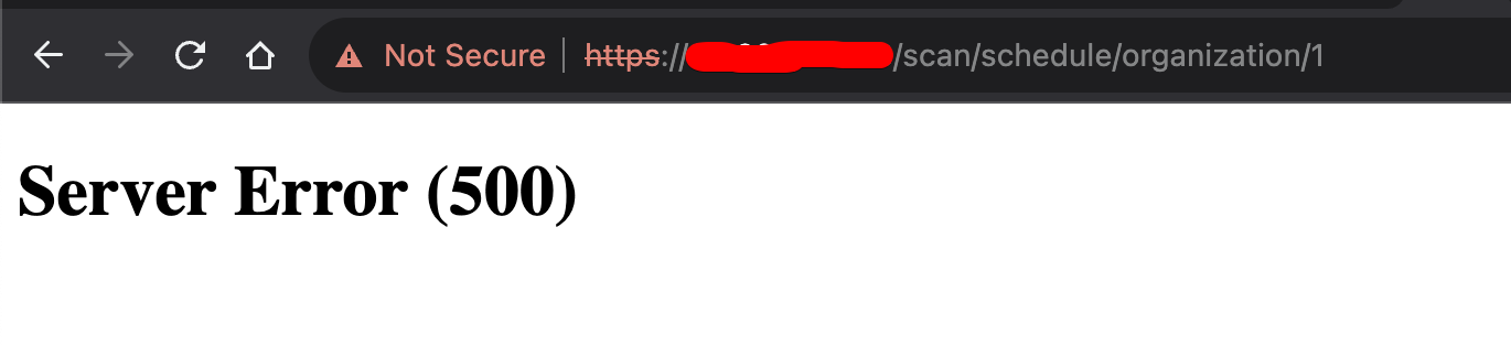 Schedule Scan Page not Found · Issue #982 · yogeshojha/rengine · GitHub