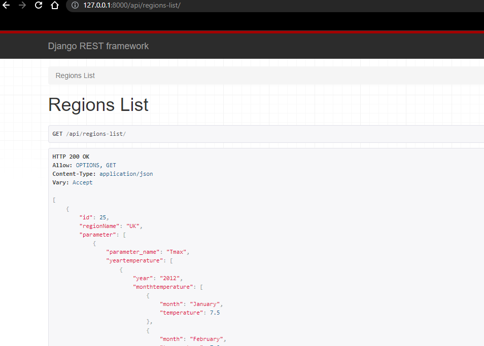 GitHub - eknathyadav/met-office-climate: Created a Django application to parse summarised ...