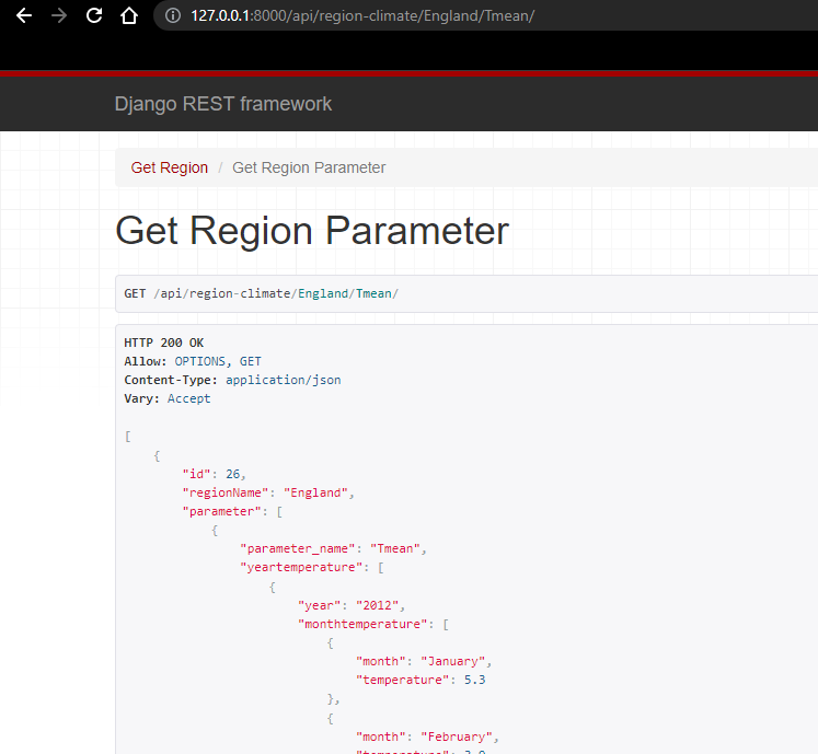 GitHub - eknathyadav/met-office-climate: Created a Django application to parse summarised ...