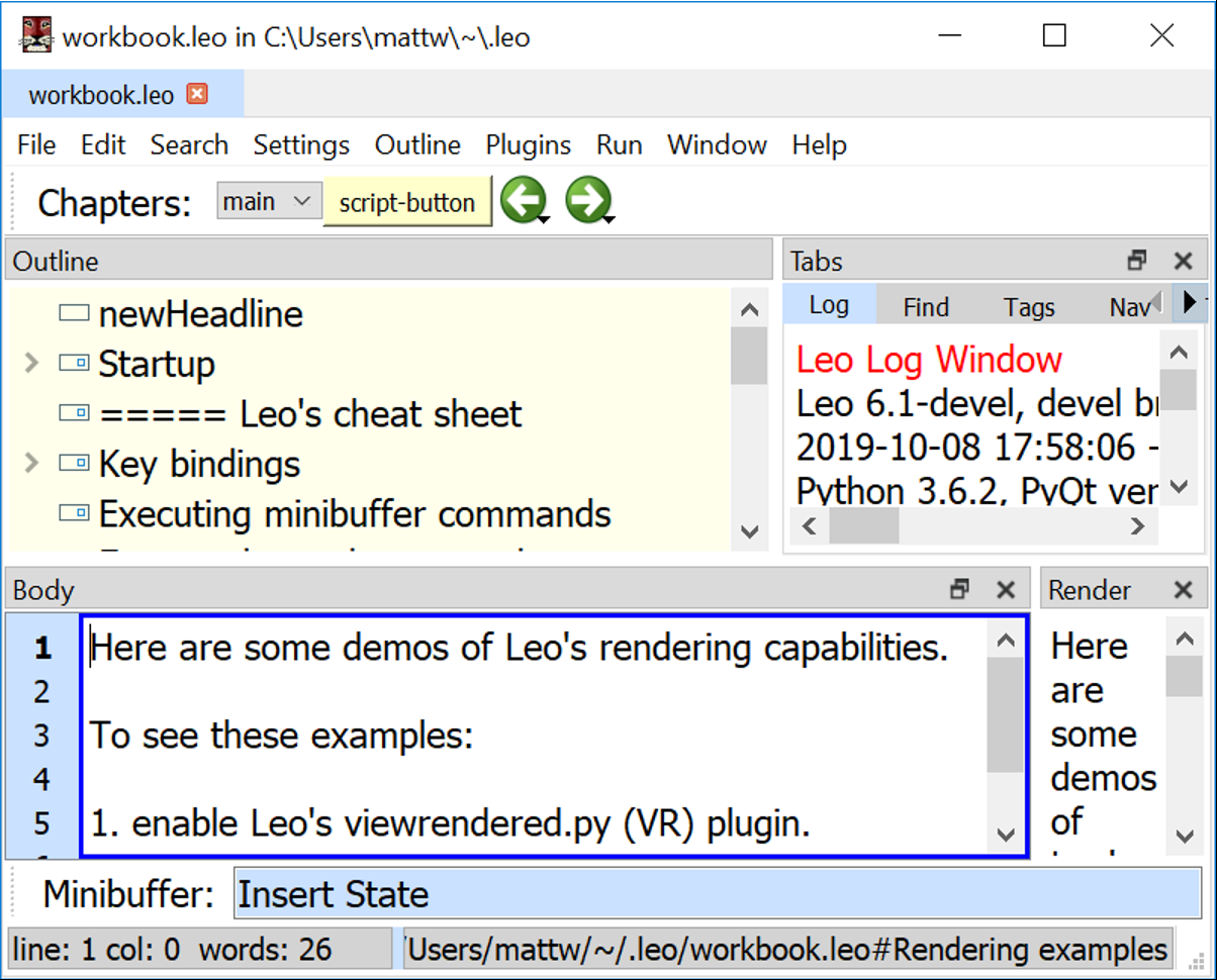 Random dock layout for new users · Issue #1190 · leo-editor/leo-editor · GitHub