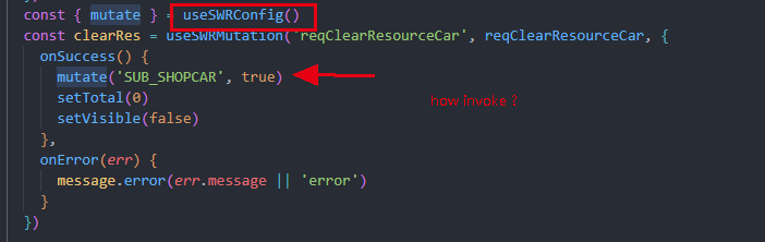 How call array key by useSWRConfig of mutate? · vercel swr · Discussion #2417 · GitHub