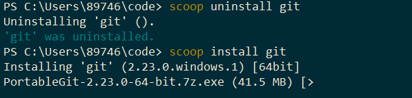运行 scoop 命令提示 Run `scoop install git` and try again · Issue #37 · neolee/pilot · GitHub