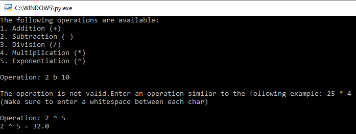 GitHub - Andrei-Br/Calculator: Python calculator