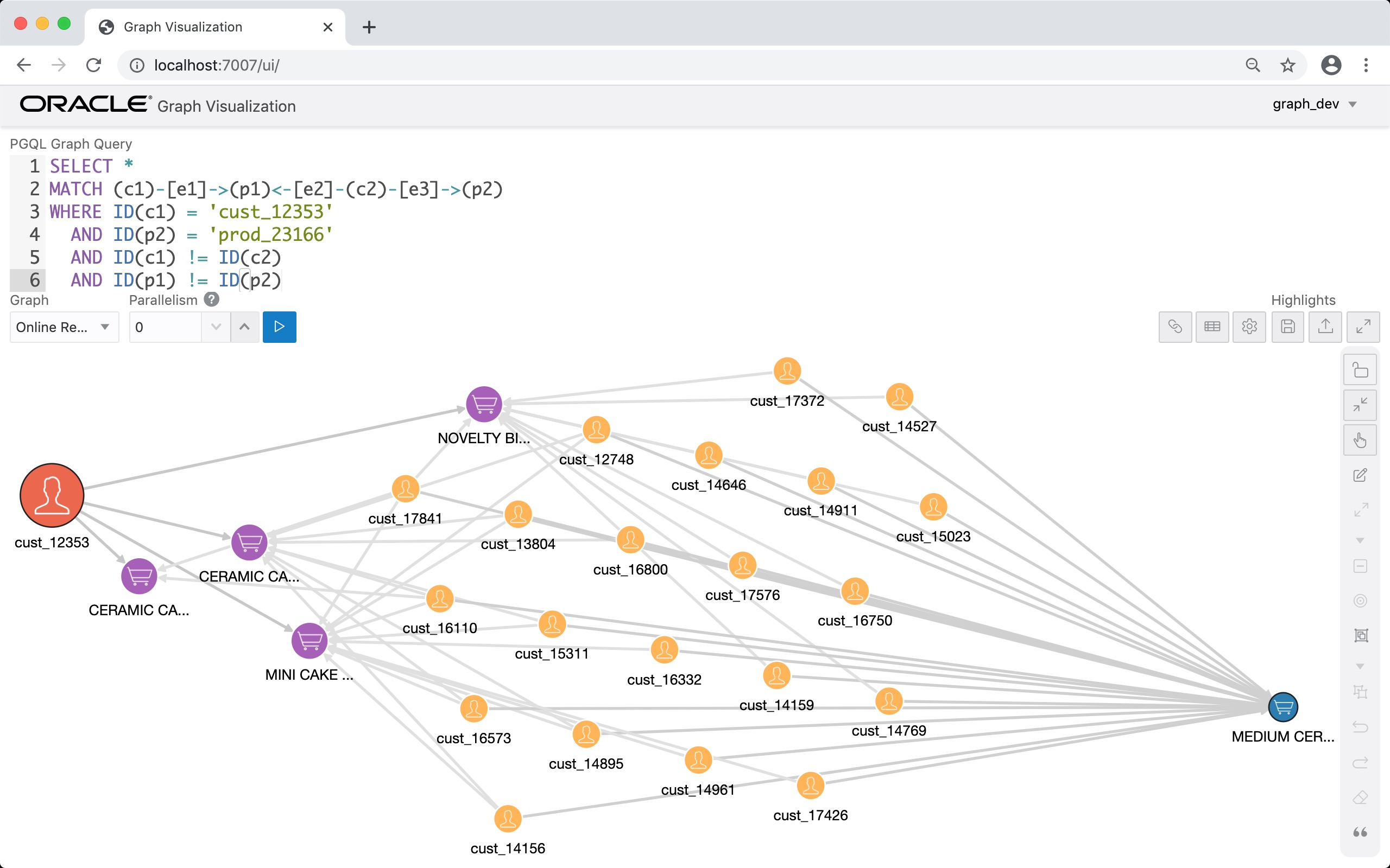 GitHub - ryotayamanaka/online_retail: Oracle's Property Graph