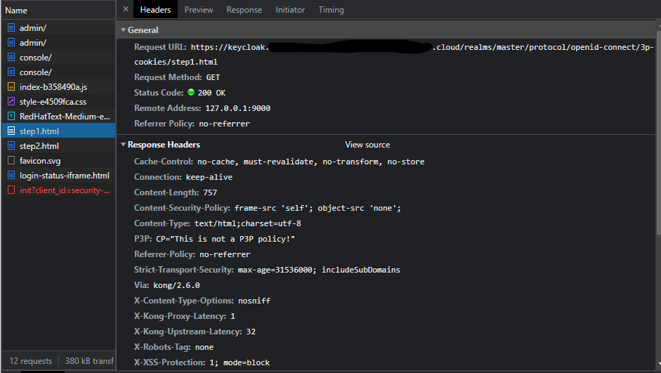 403 forbidden while accessing the admin console · Issue #20145 · keycloak/keycloak · GitHub