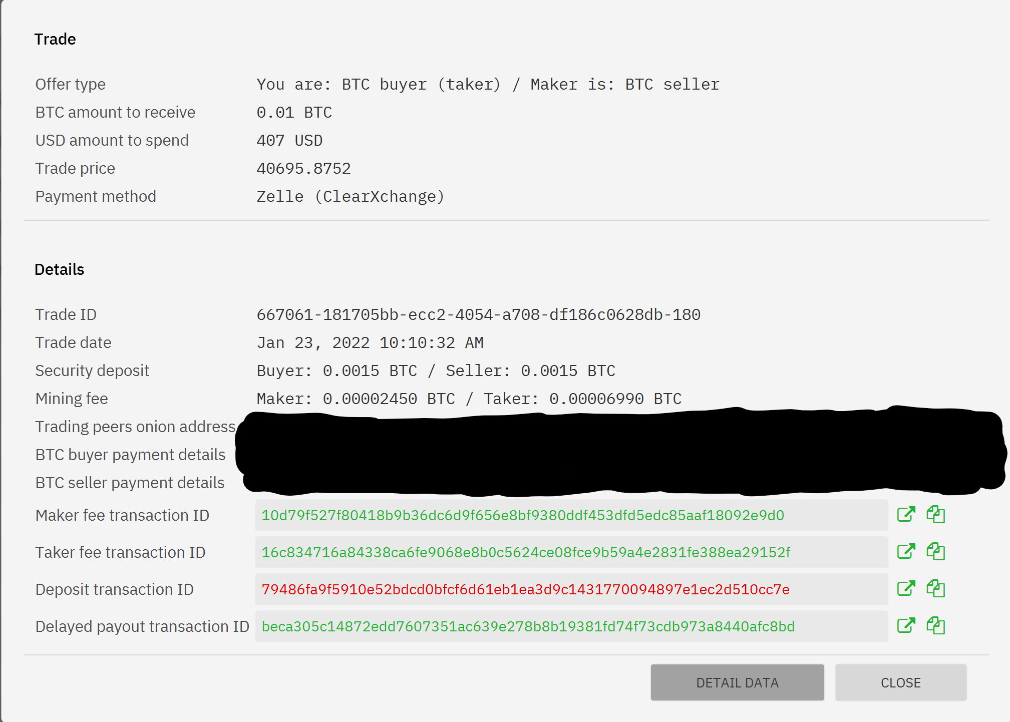 Fee reimbursement for trade 667061 · Issue #1054 · bisq-network/support · GitHub