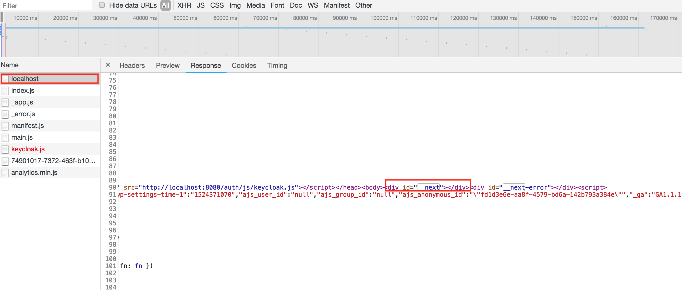 SSR does not seem to be working · Issue #182 · reactioncommerce/example-storefront · GitHub
