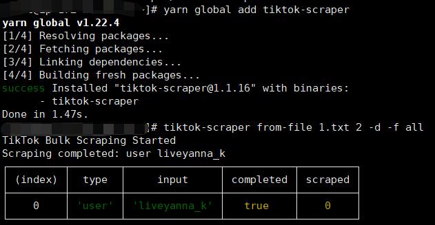 Can't download video normally · Issue #161 · drawrowfly/tiktok-scraper · GitHub
