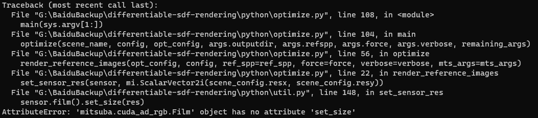 AttributeError: 'mitsuba.cuda_ad_rgb.Film' object has no attribute 'set_size' · Issue #6 · rgl ...