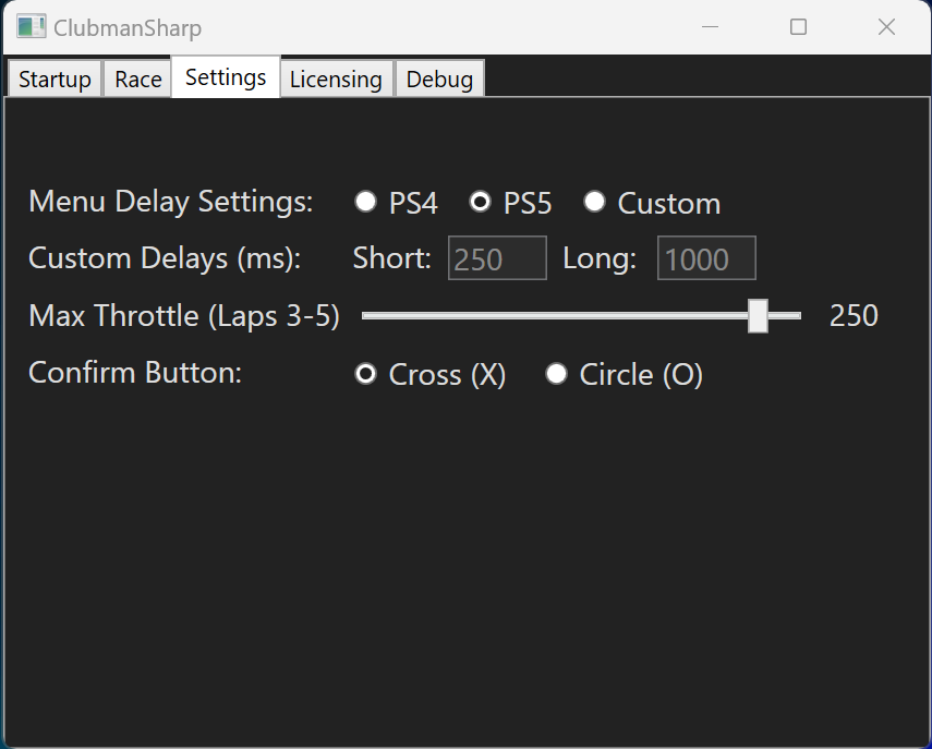 FAQ "reduce the Max Throttle setting to artificially slow the bot down ...