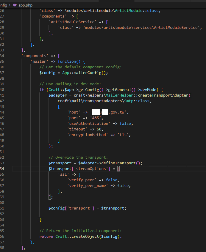 [4.3.3]: Update to Craft 4 Send email SSL routines:ssl3_get_record:wrong version number · Issue ...