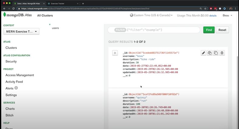 GitHub - AnirudhaTalmale/ExerciseTracker