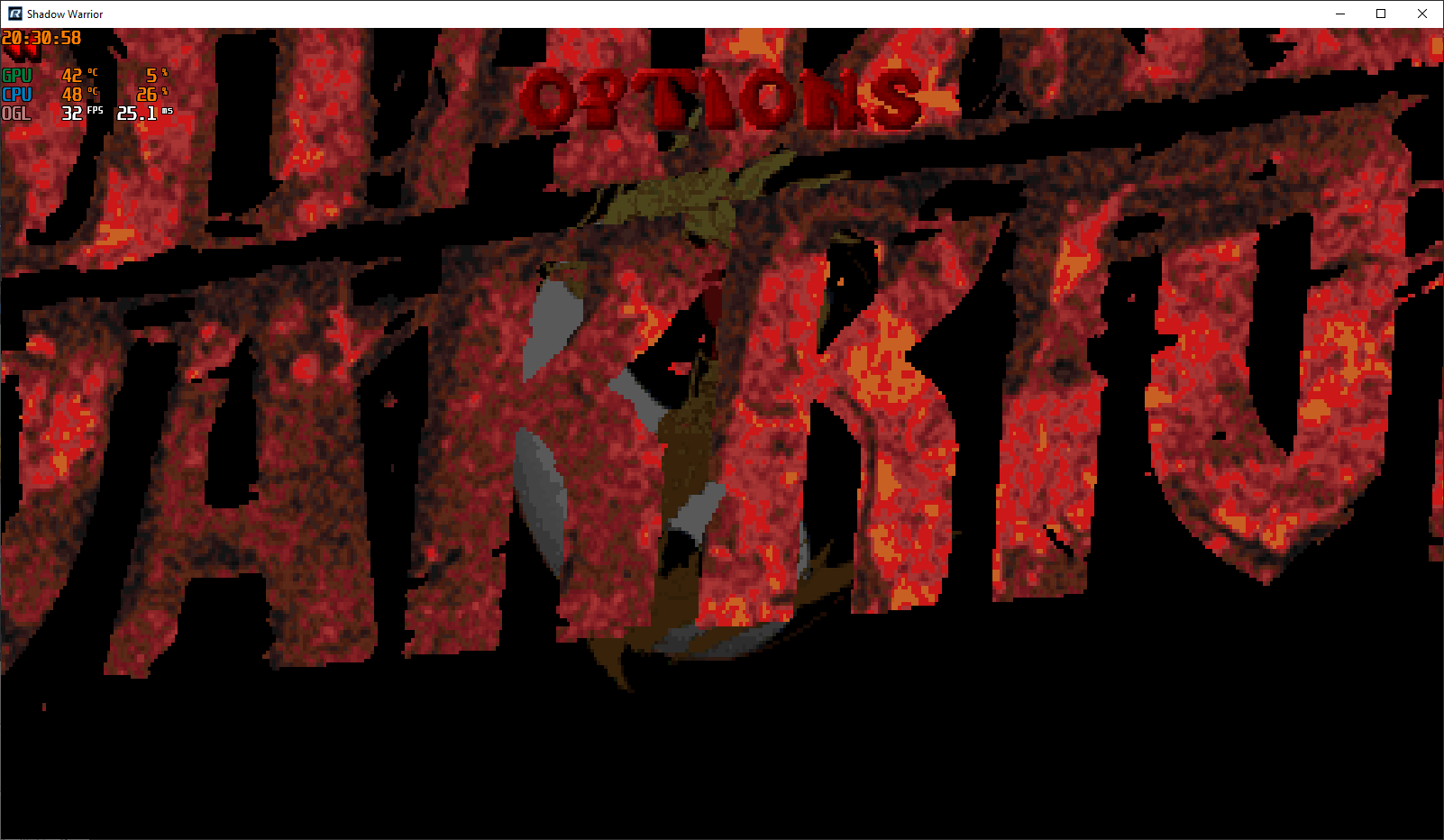 [BUG] [SW] Menu issue · Issue #239 · ZDoom/Raze · GitHub