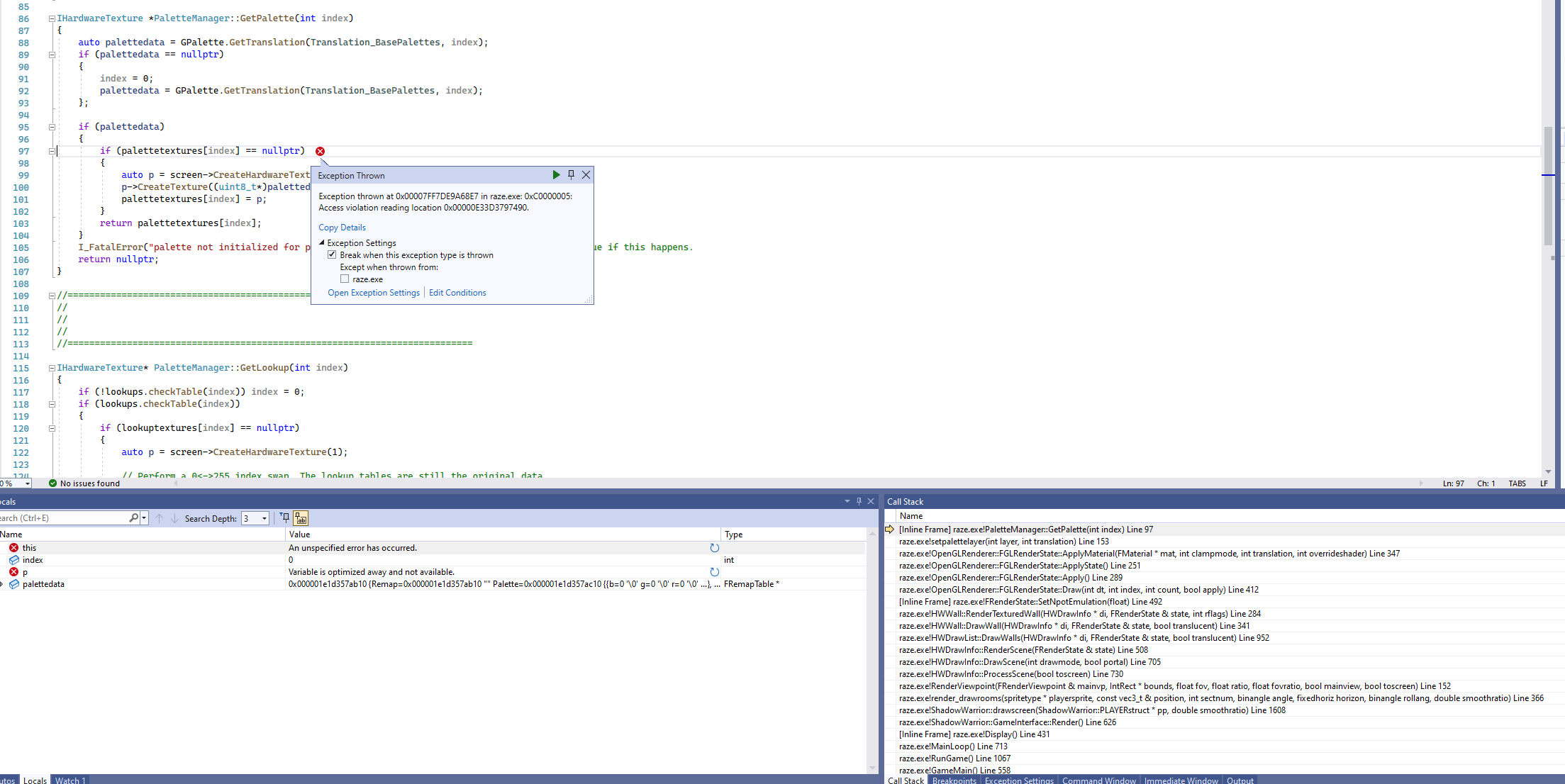 [BUG] Bath House crashes on Launch of Map · Issue #598 · ZDoom/Raze · GitHub