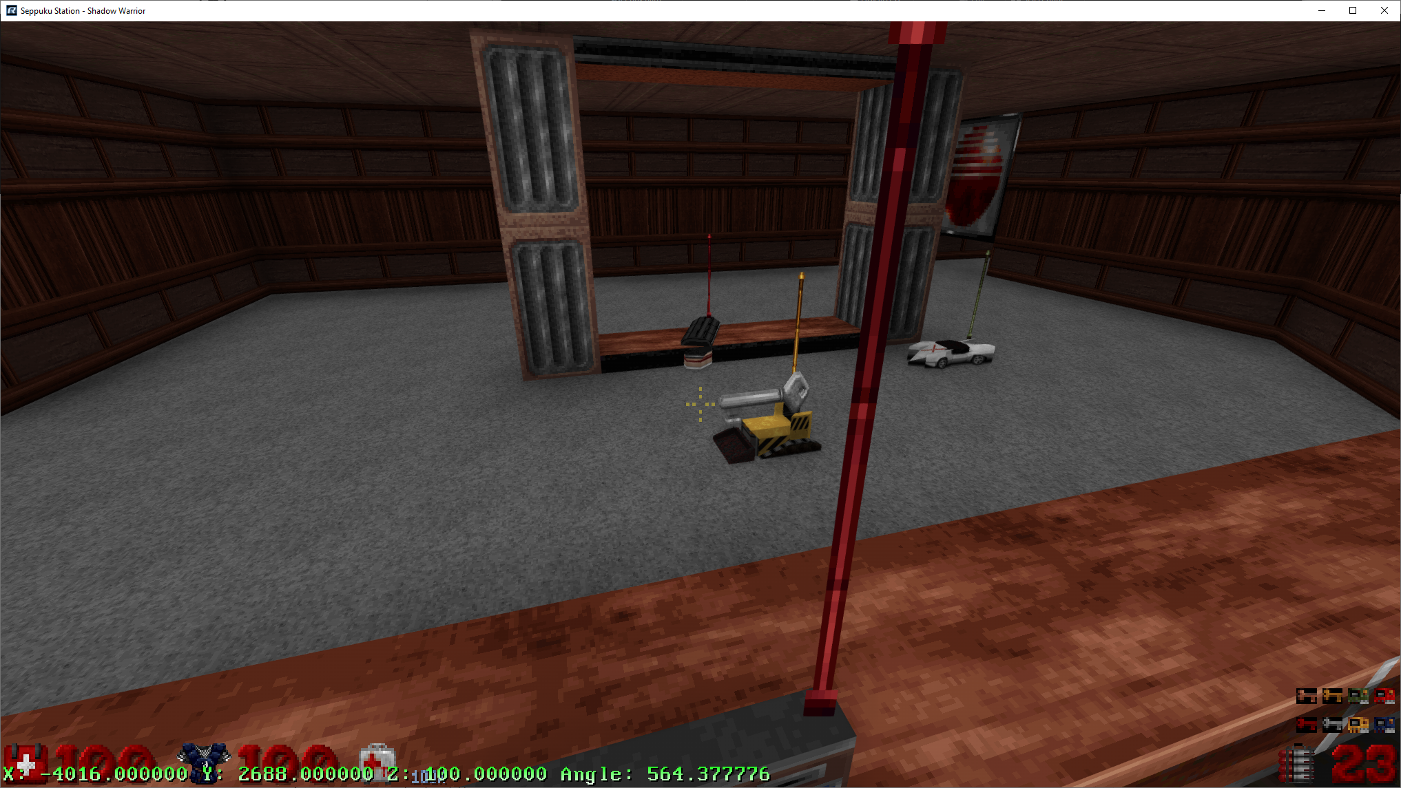 [BUG]: SW: RC cars in first level ($bullet) can travel through areas ...