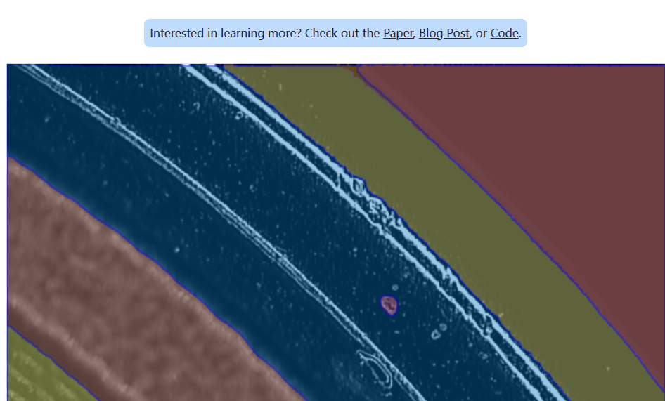 the segmentation result of automatic_mask_generator_example.ipynb is not as good as that on ...