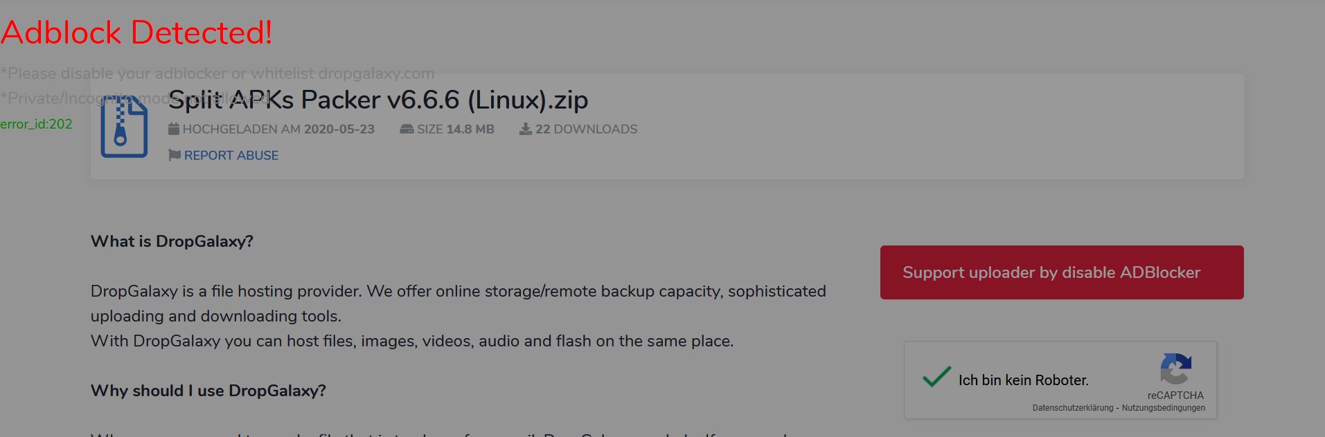 dropgalaxy.com · Issue #7528 · uBlockOrigin/uAssets · GitHub