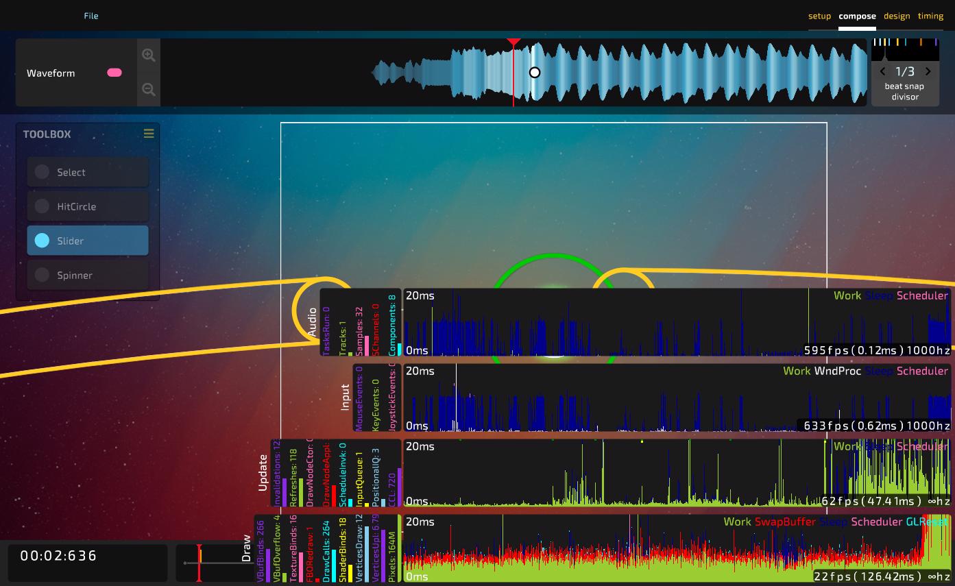 [Beatmap Editor] Slider outside of the working area · Issue #7598 · ppy/osu · GitHub