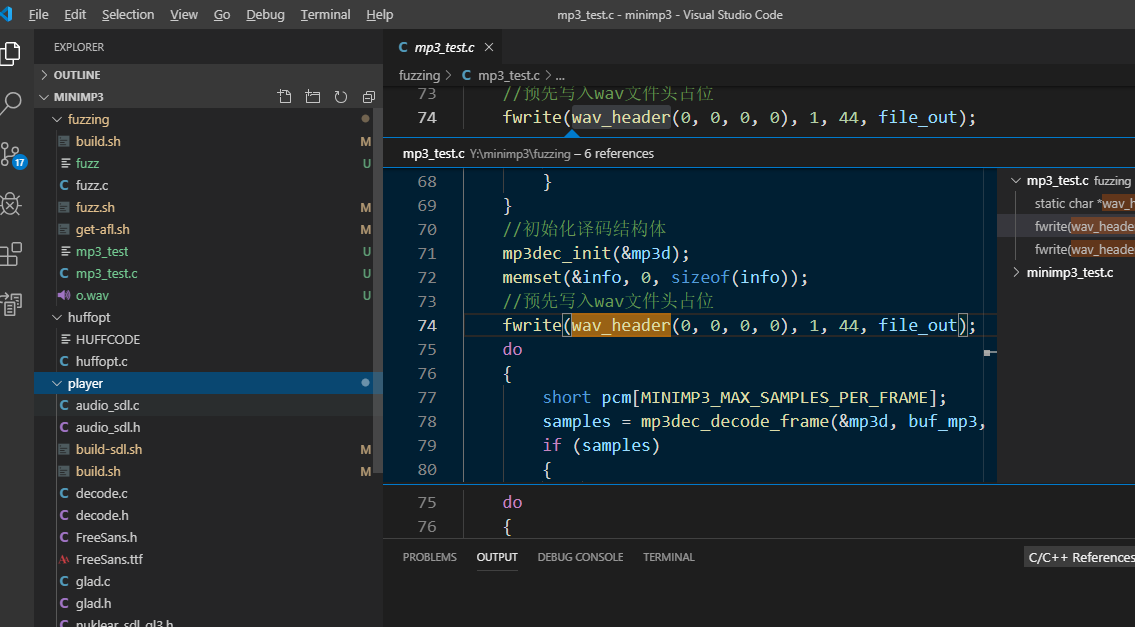 C language development is not friendly enough, and the lookup reference ...