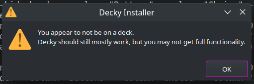 User Friendlier Installer by PartyWumpus · Pull Request #297 · SteamDeckHomebrew/decky-loader ...