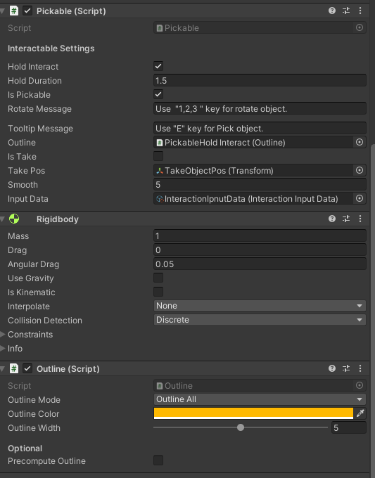 GitHub - esware/Unity-Interaction-System