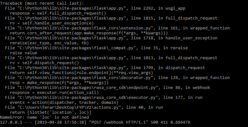 Action server is not responding (status code 500) · Issue #3307 ...