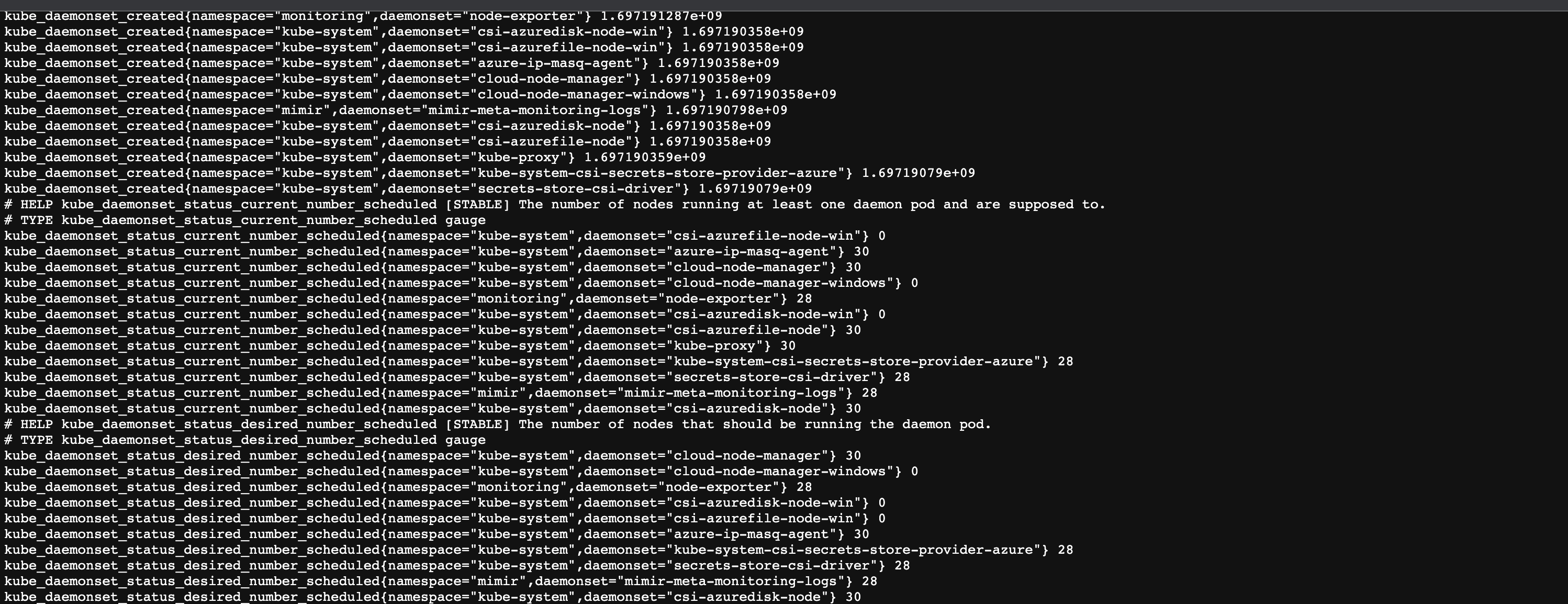 Mimir grafana/Kube-state-metrics · Issue #6368 · grafana/mimir · GitHub
