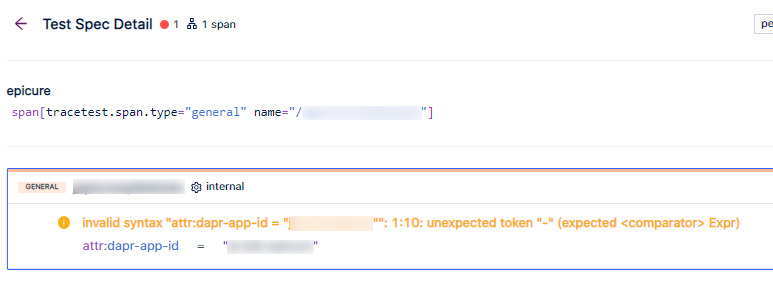 Attr With Dashes Are Not Allowed · Issue 2564 · Kubeshop Tracetest · Github