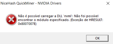 Erro Drivers · Issue #109 · nicehash/NiceHashQuickMiner · GitHub