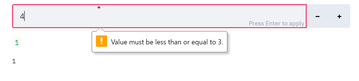 st.number_input doesn't respect min_value/max_value · Issue #867 · streamlit/streamlit · GitHub