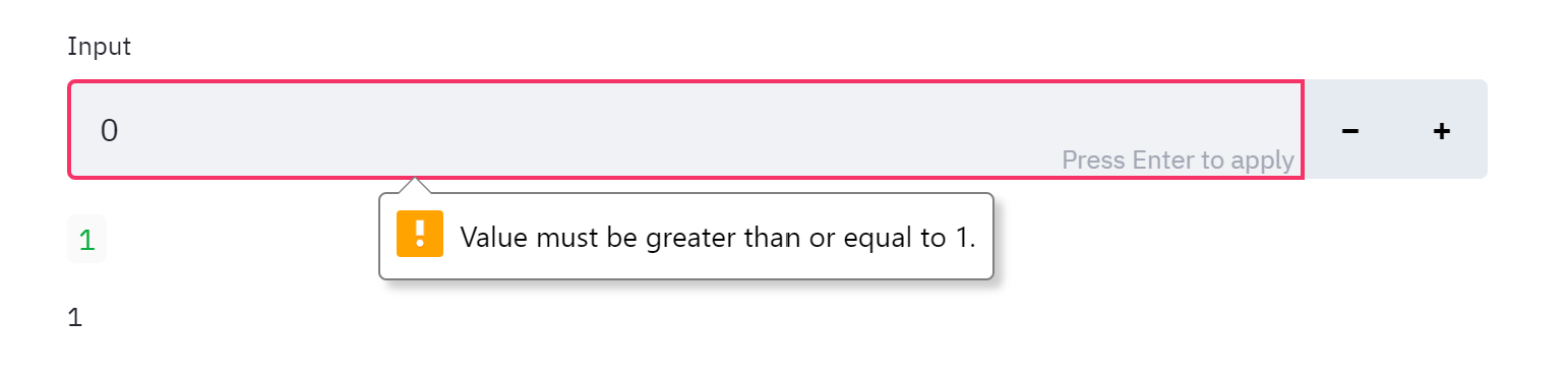 st.number_input doesn't respect min_value/max_value · Issue #867 · streamlit/streamlit · GitHub
