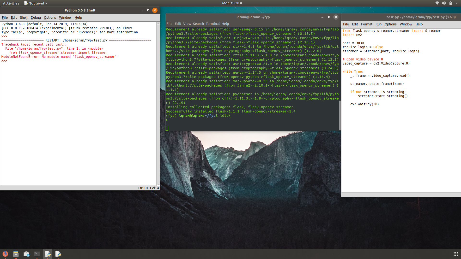 ModuleNotFoundError: No module named 'flask_opencv_streamer' · Issue #4 · oitsjustjose/Flask ...