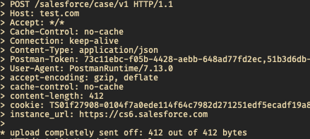 Postman v7.1.1 generate curl command with wrong content-length header when JSON request body has ...