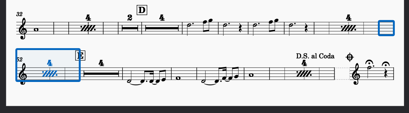 [MU4 Issue] 4 measure repeat doesn't wrap correctly, hangs off staves · Issue #11571 · musescore ...