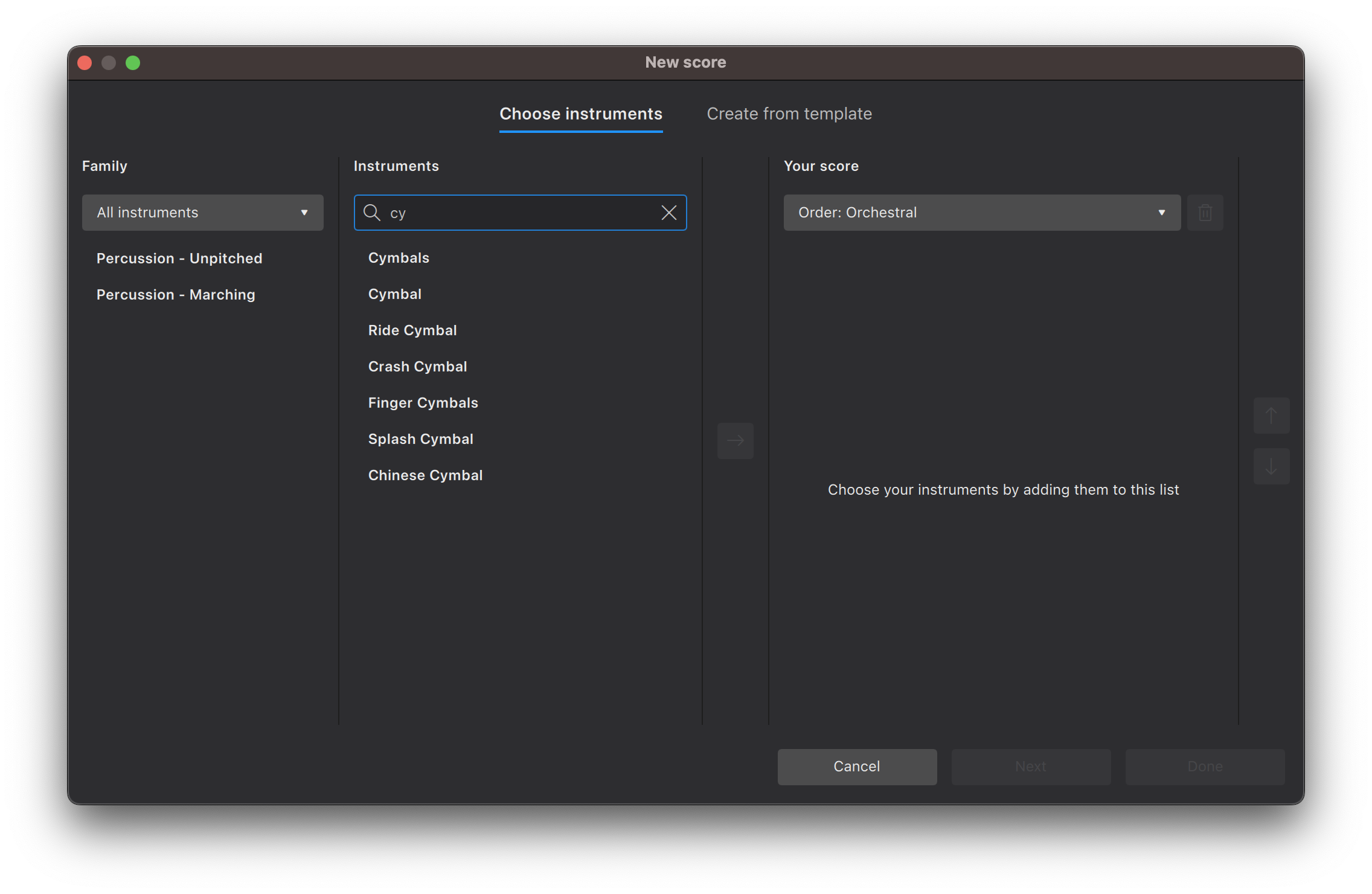 Space between "C" and "y" in Cymbal instrument name · Issue #17473 · musescore/MuseScore · GitHub