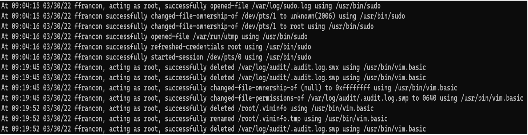 Auditd manual · GitHub