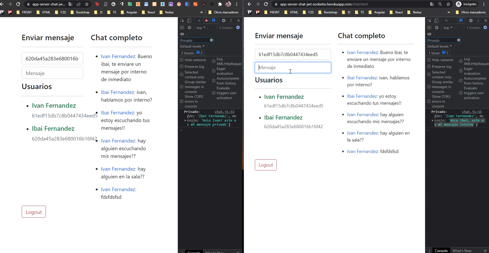 GitHub - IvanFernandezGracia/AppRESTServer-ChatBasic-Auth-JWT-Socket.io: Basic chat where users ...