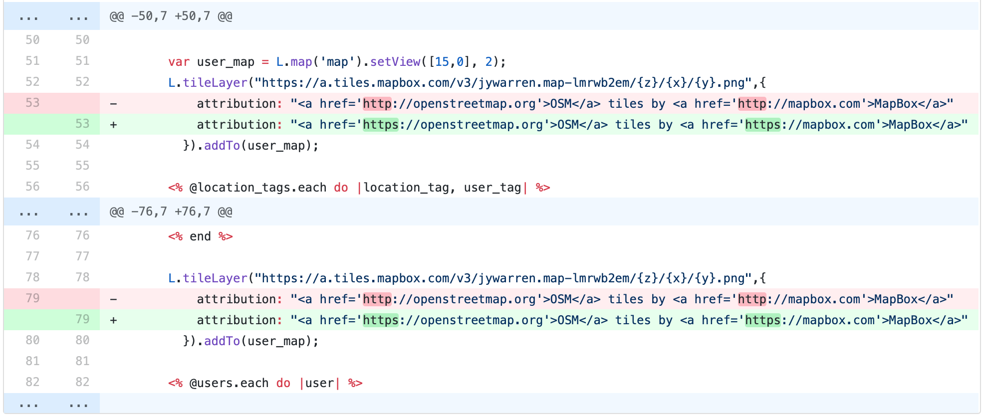 Update map.html.erb - replace http with https · Issue #6834 · publiclab/plots2 · GitHub