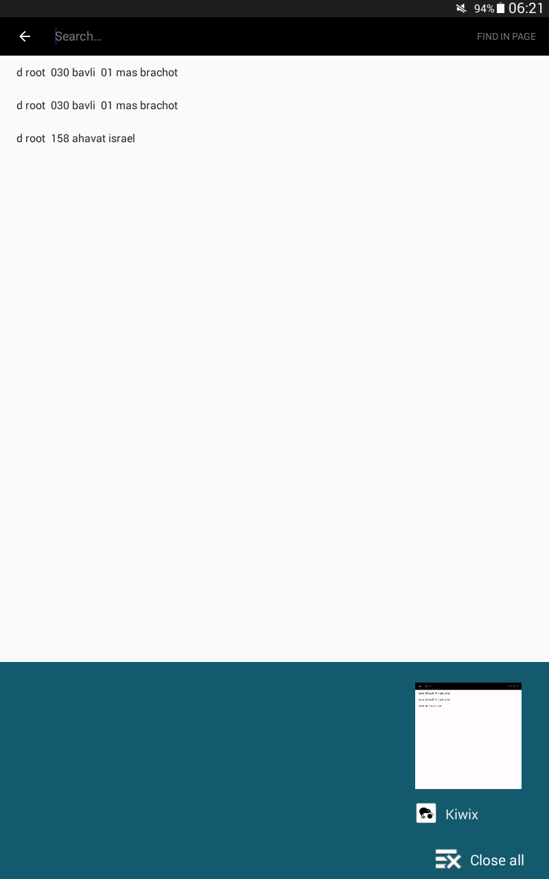 "Find in page" stopped working · Issue #1876 · kiwix/kiwix-android · GitHub