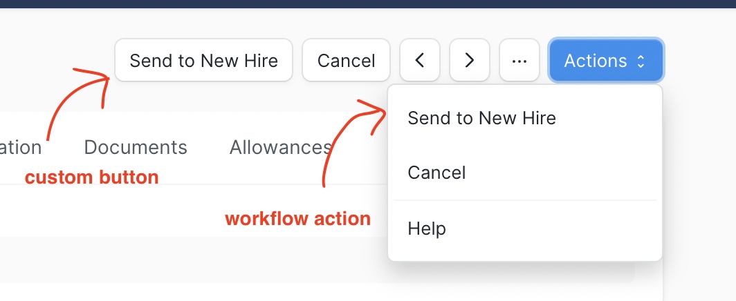 Custom Workflow Action · Issue #18415 · frappe/frappe · GitHub