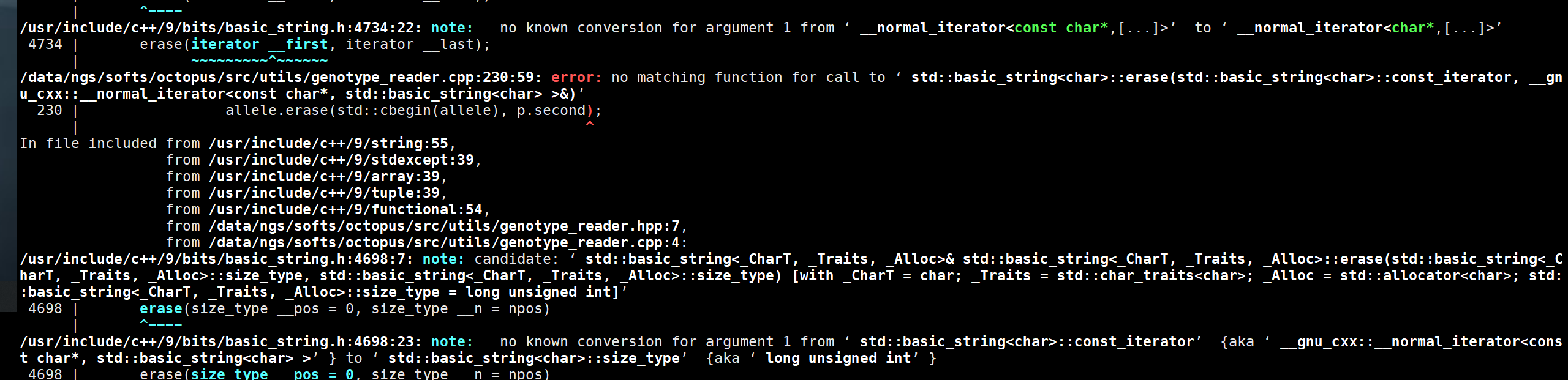 [src/CMakeFiles/octopus.dir/utils/memory_footprint.cpp.o] Error 1 · Issue #80 · luntergroup ...